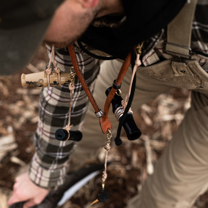 Full Rope Leather Call Lanyard – Fowler Hide Supply