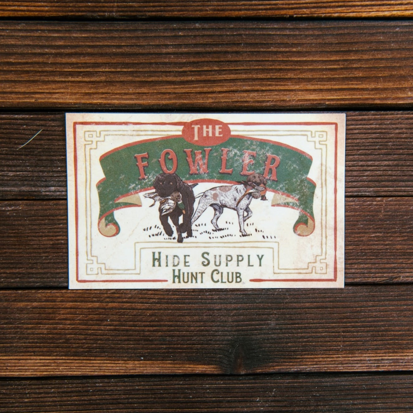 The Hunt Club Decal – Fowler Hide Supply