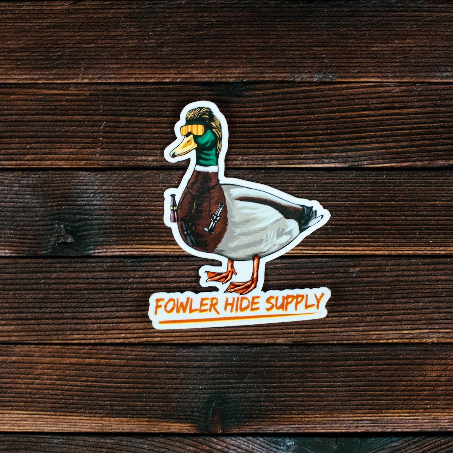 Mullet Mallard Decal – Fowler Hide Supply